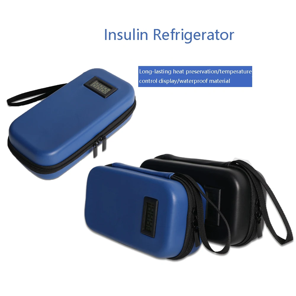 Insulin Cooler Travel Case TSA Approved Portable Medication Organizer ...