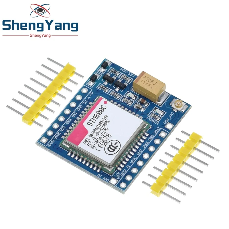 1/3pcs SIM800C TZT GSM GPRS Module 5V/3.3V TTL Development Board With ...