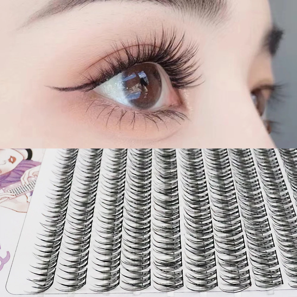 1-box-120-Clusters-Eyelashes-Mink-Eyelashes-Natural-Russian-Volume ...