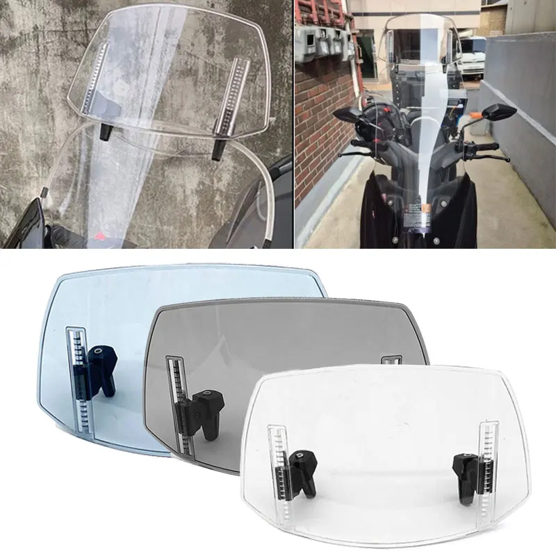 For Scooter E-bike Motorcycle Motorcycle Windshield Retro Front Wind ...
