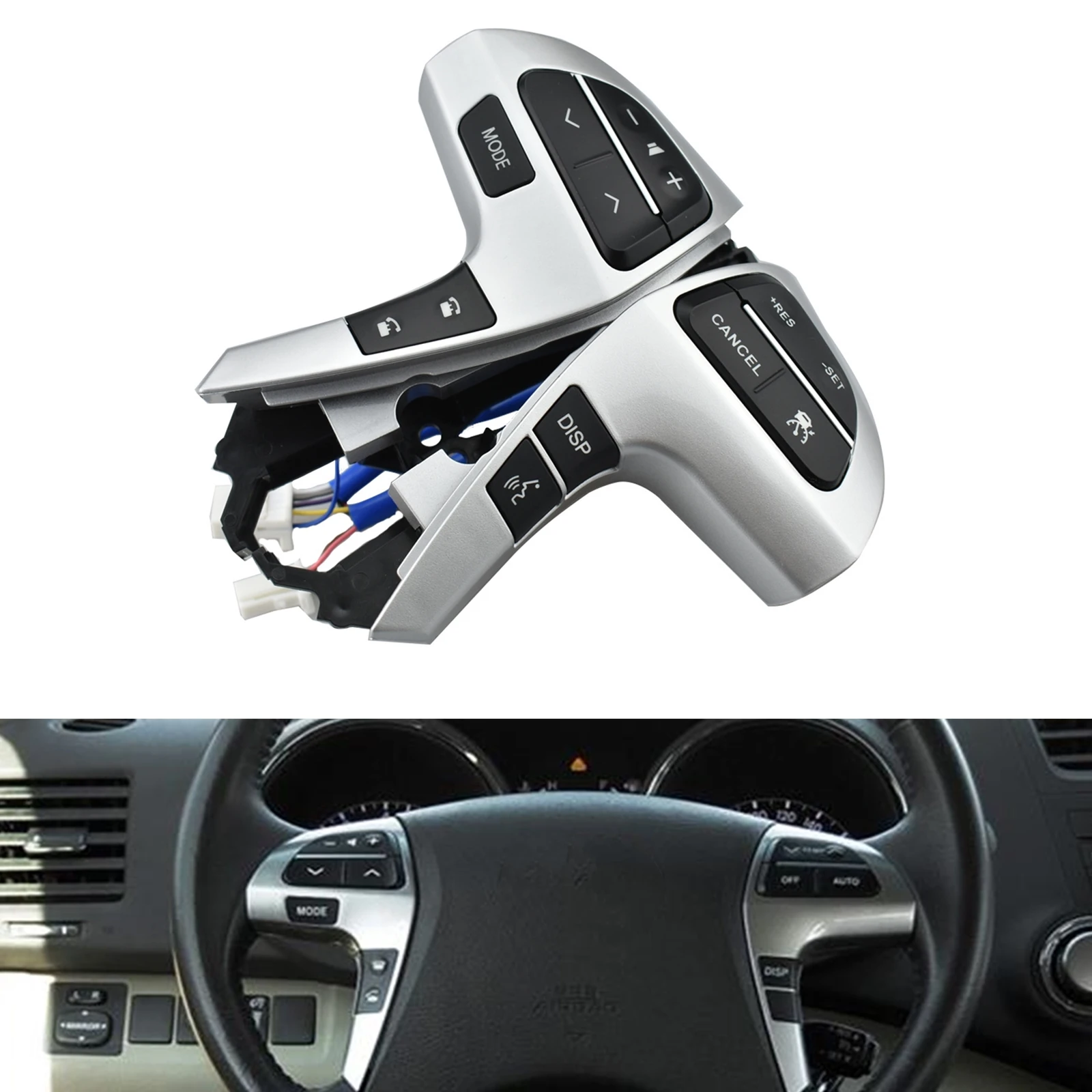 For-Toyota-Highlander-84250-0E220-Car-Gear-Steering-Wheel-Audio-Volume ...