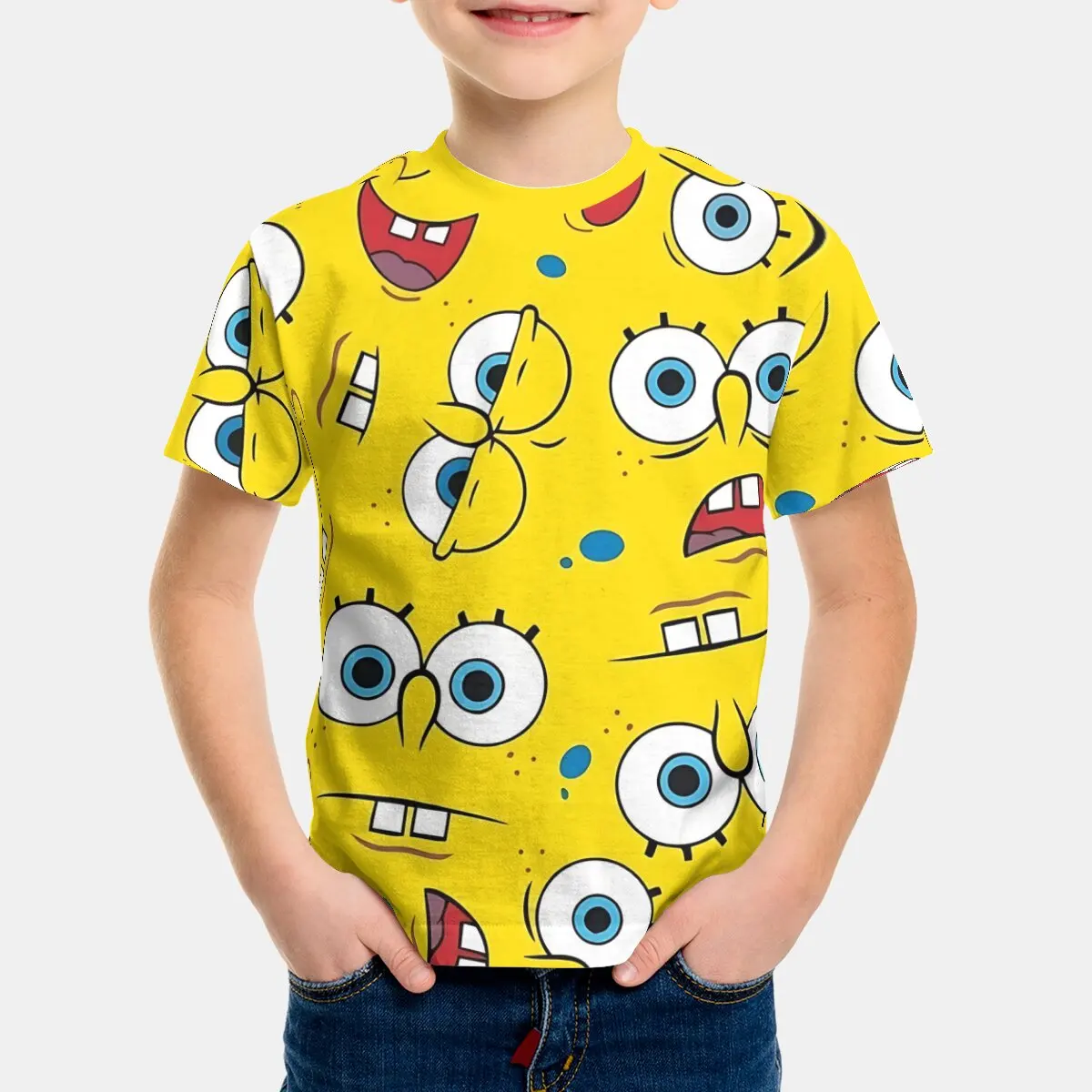 Cartoon-Patrick-Print-Baby-Clothing-5-to-14-Years-Male-Outdoor-Clothes ...