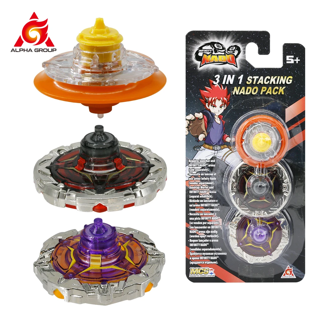 Infinity-Nado-5-3-in-1-Stacking-Nado-Pack-Fiery-Dragon-toupie-Gyroscope ...