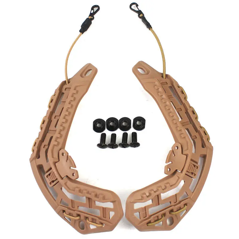 Nylon Tactical Helmet Mount Rail Side Guide Rail Accessories for Caiman ...