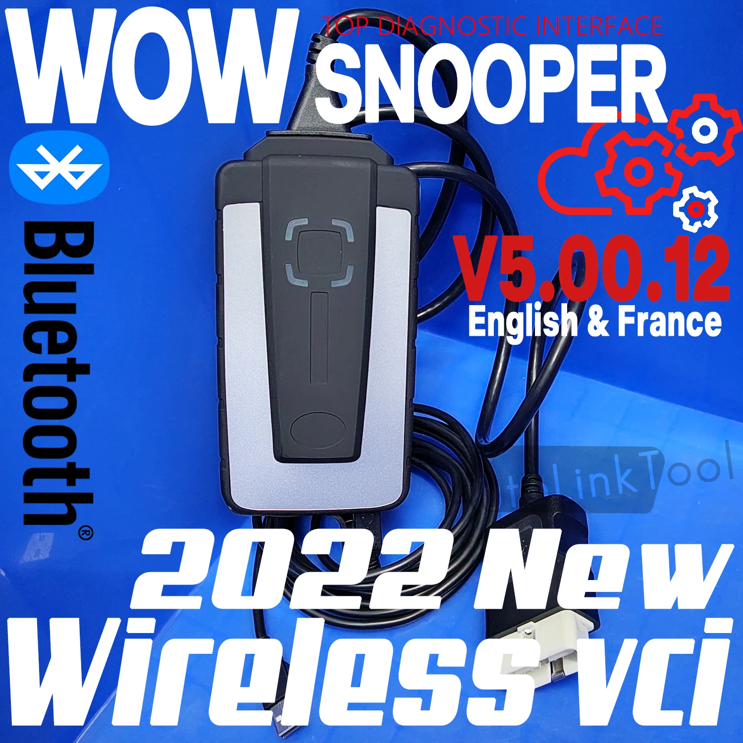 Wow Snooper Full Chip Bluetooth VCI Diagnostic Tool, Carro, Caminhões ...