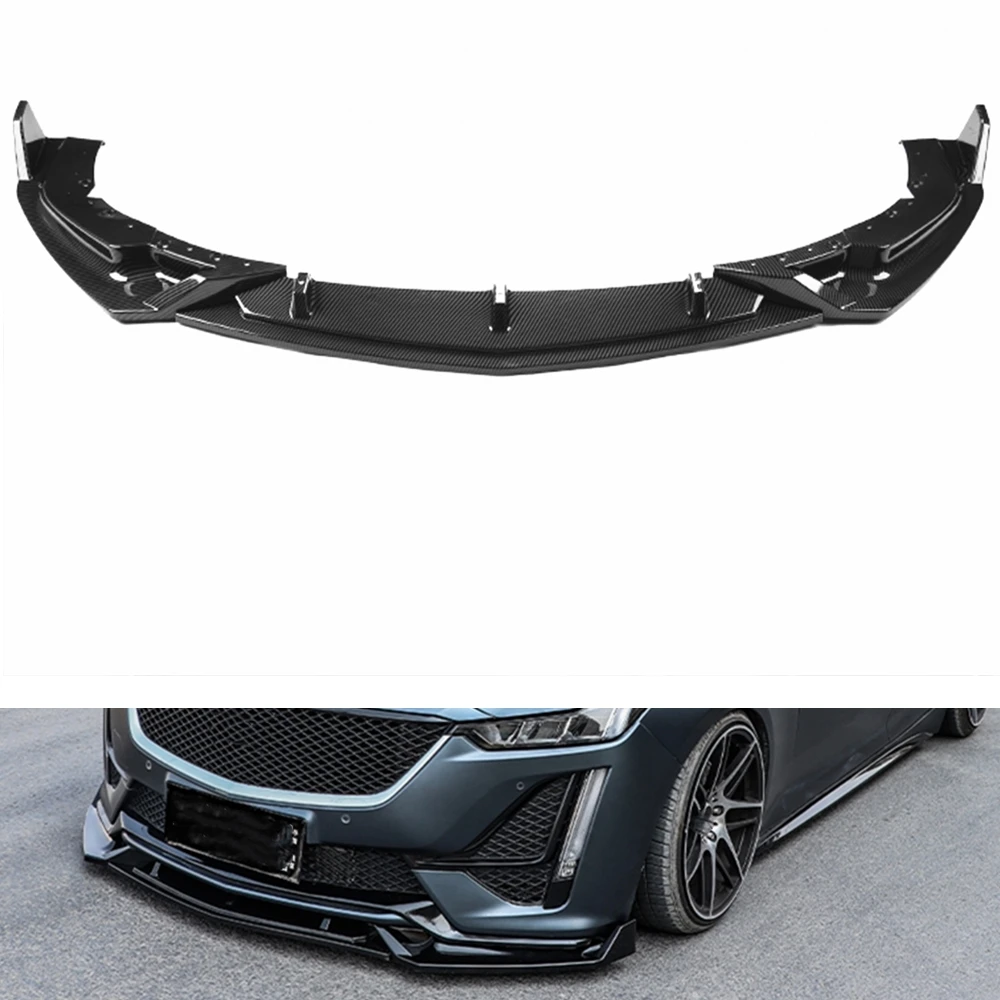 Auto Front Bumper Spoiler Lip Car Lower Body Kit Plastic Guard Plate ...