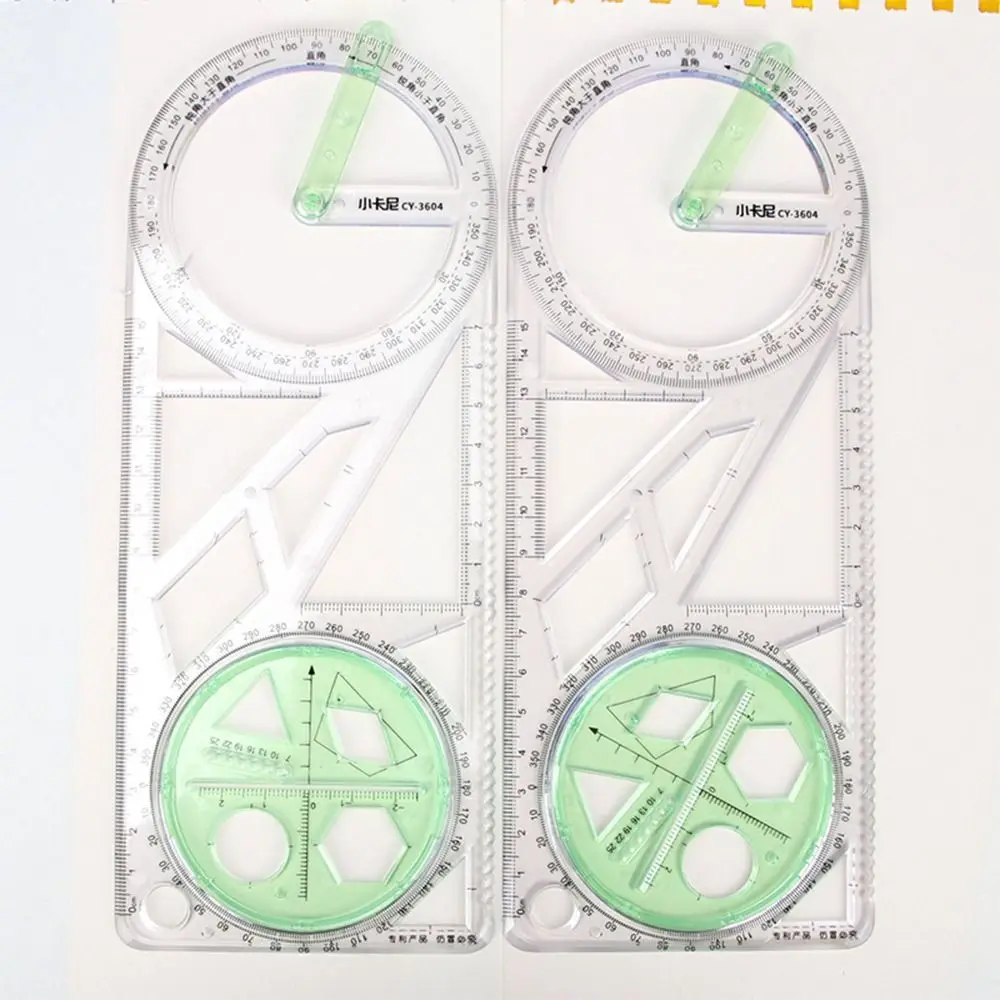 Rotary-Multi-function-Geometric-Drawing-Ruler-Protractor-Learning ...