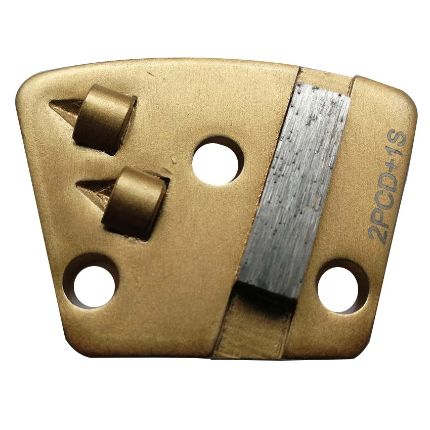 Trapezoid PCD Diamond Floor Grinding Shoes for Concrete Segment ...