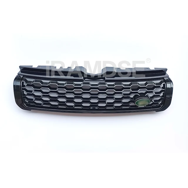 Glossy Black Racing Grill For Range Rover Evoque 2012 - 2019 Front ...
