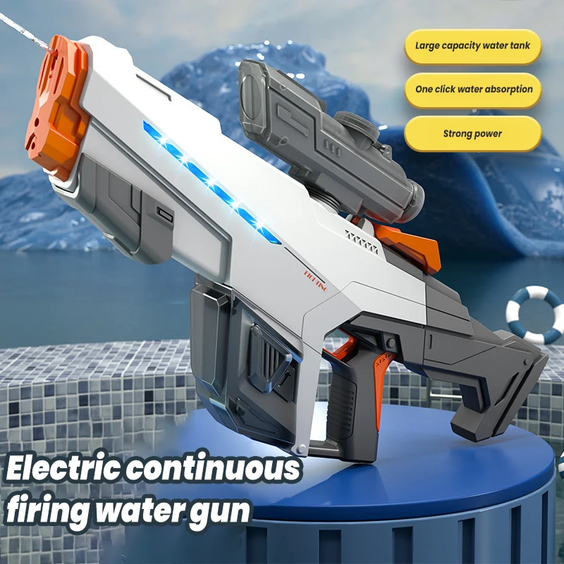 Luminous-Electric-Water-Gun-Fully-Automatic-Continuous-Firing-Water-Gun ...