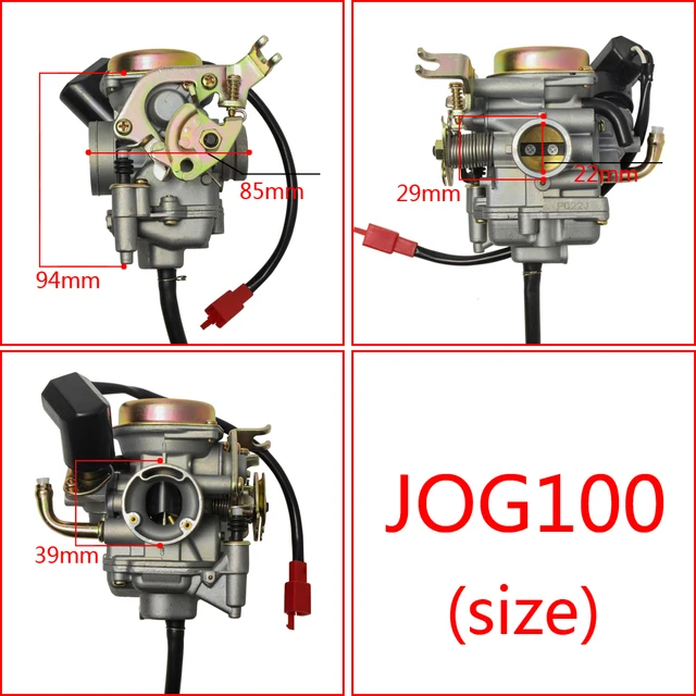 How to Install a Carburetor Kit For Yamaha Jog 100cc Pd22j Rsz Jog Rs Cuxi Qc Scooter Moped Quad ...