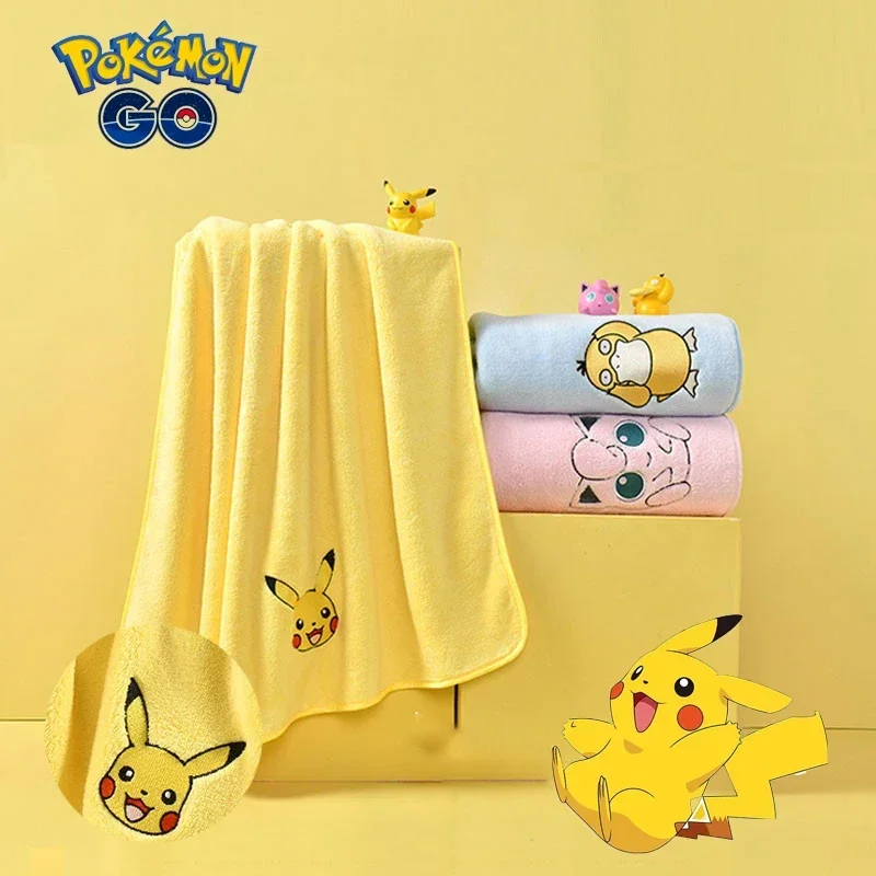 Toalla-de-ba-o-Pokemon-Pikachu-de-dibujos-animados-para-beb-toallas ...