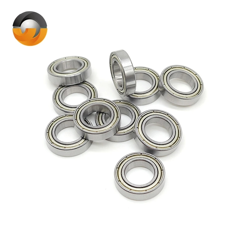 10 Uds 6801ZZ ABEC-7 12x21x5mm 6801 ZZ sección delgada 6801z ranura ...