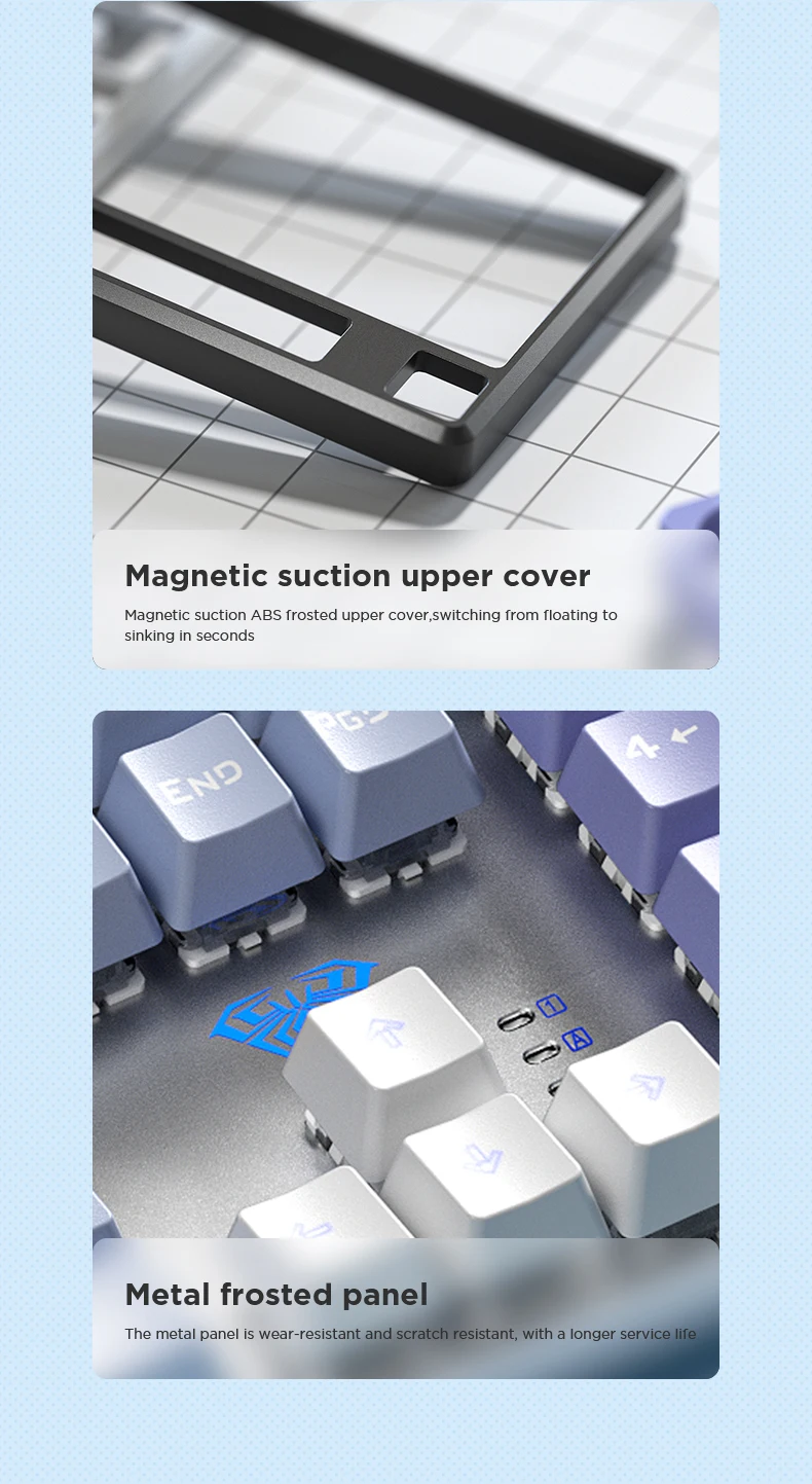 AULA F2088 PRO Dual Mode Knob Mechanical Keyboard | Unendingtech