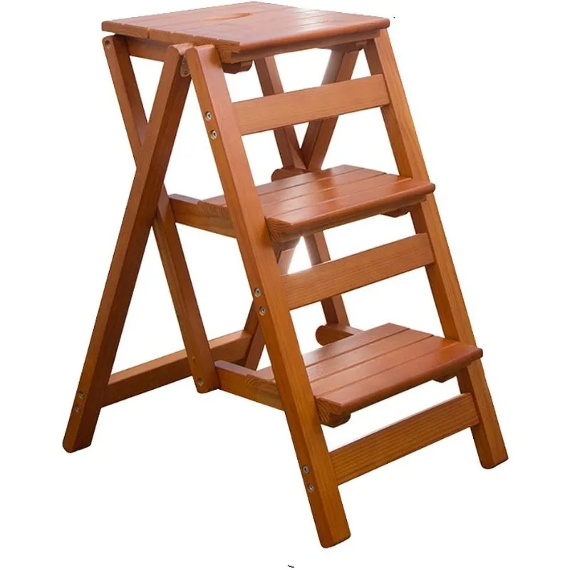 Step-Stool-for-Adults-Step-Ladder-Counter-Chair-3-Step-Folding-Portable ...