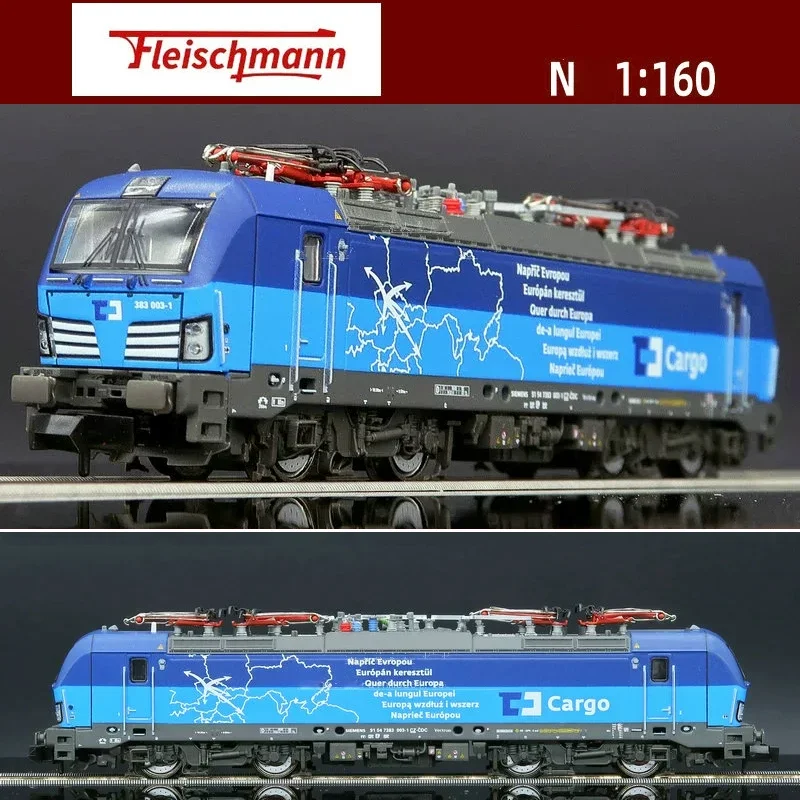 N-1-160-Train-Model-FLEISCHMANN-739315-739395-E383-Electric-Locomotive-DC-DCC-Optional-Rail-Car.jpg
