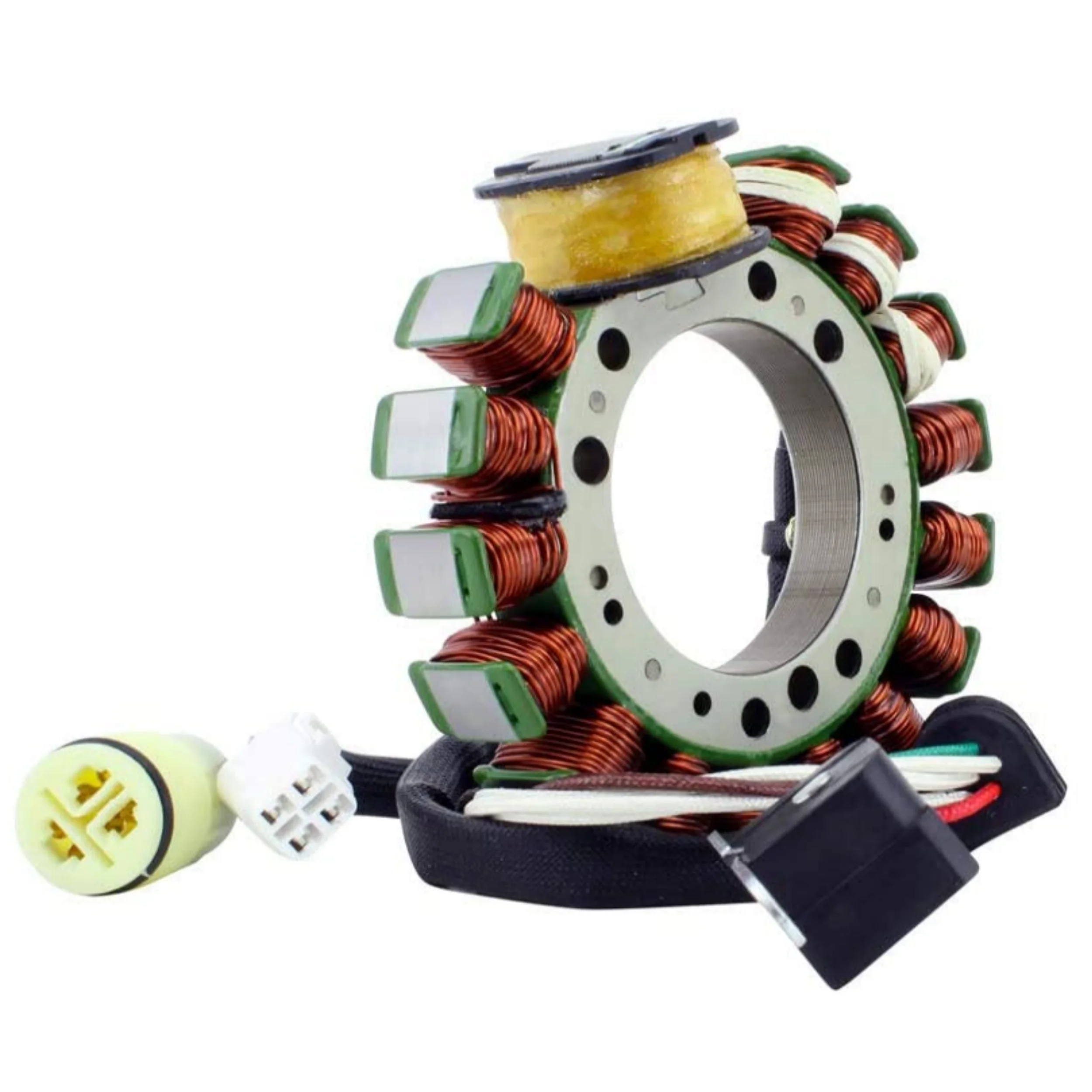 SMF Motorcycle Generator Magneto Stator Coil For Yamaha ATV Grizzly 600 ...