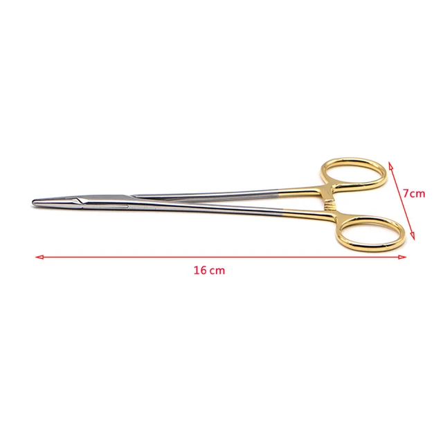 1PC Dental Needle Holder Plier TC Head German Reusable Stainless Steel ...