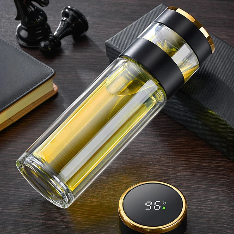 Smart-Tea-Glass-One-Touch-To-Show-Temperature-Tea-Separation-Cups ...