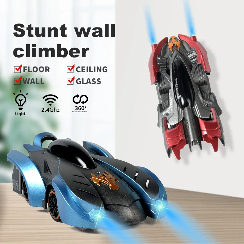 2-4G-Watch-Control-Wall-RC-Car-Climbing-Electric-360-Rotating-Stunt-RC ...