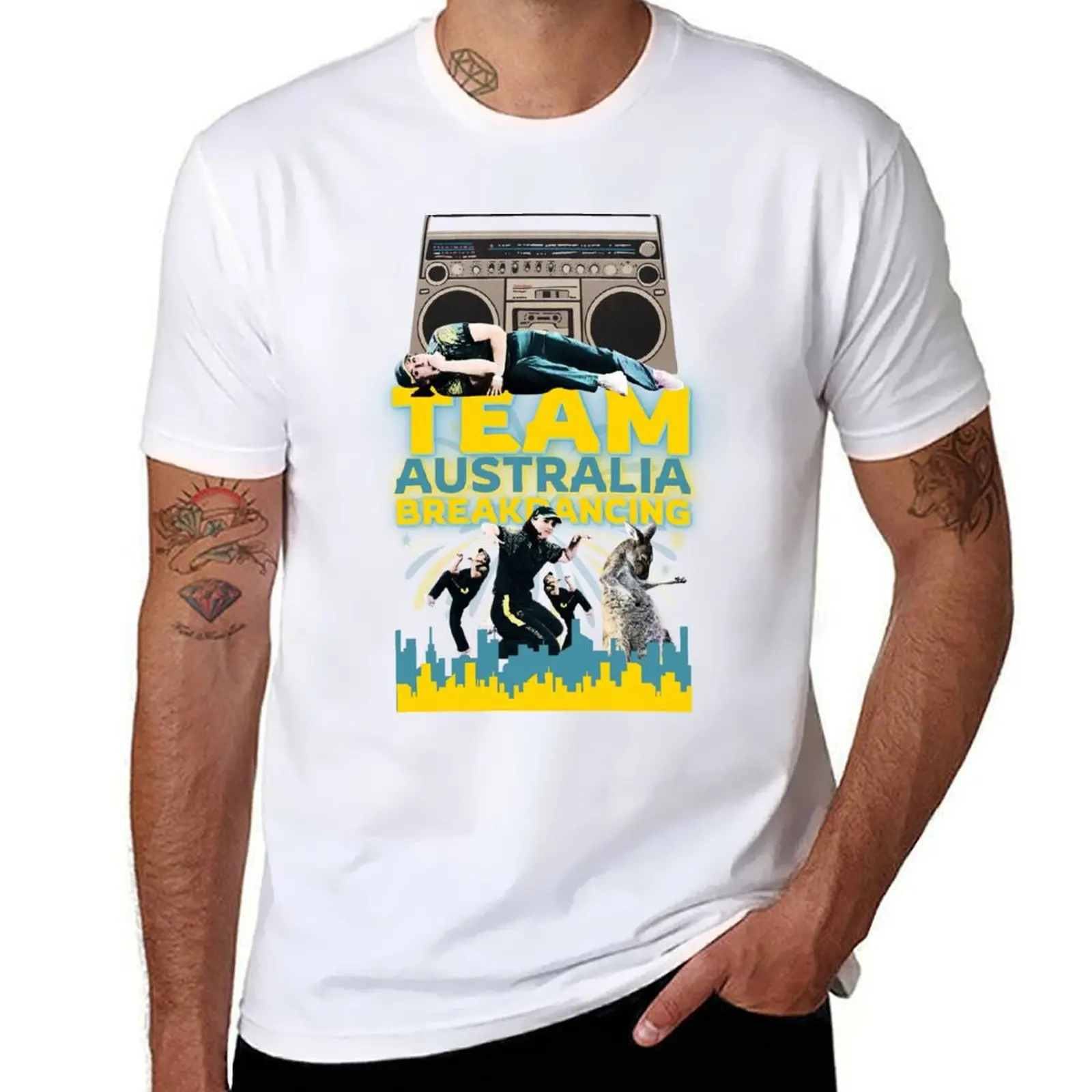 Australia Breakdancing Australian Woman Breakdancer T-Shirt funny t ...