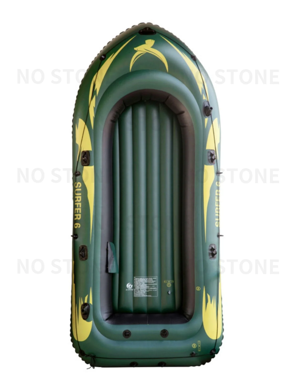 Outdoor-Portable-Inflatable-Kayak-Double-Fishing-Boat-Folding-Rubber ...
