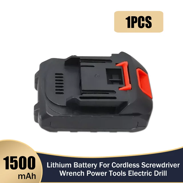 21V Bohrmaschine Batterie 18650 1500mAh Lithium-Akku Für Akkuschrauber Schlüssel Power Tool Li ...