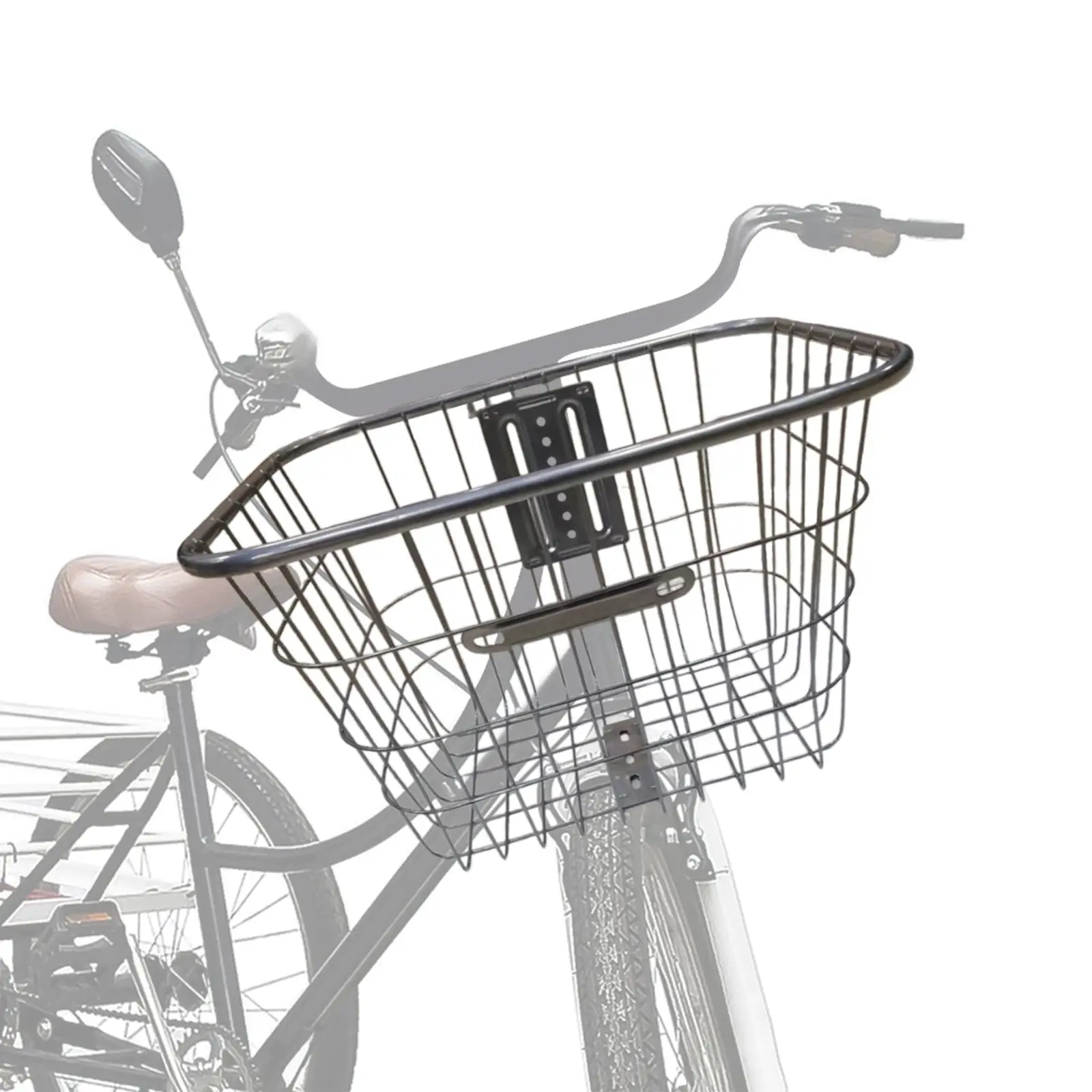 Bike-Basket-Cycling-Basket-Detachable-Heavy-Duty-Front-Handlebar-Basket ...