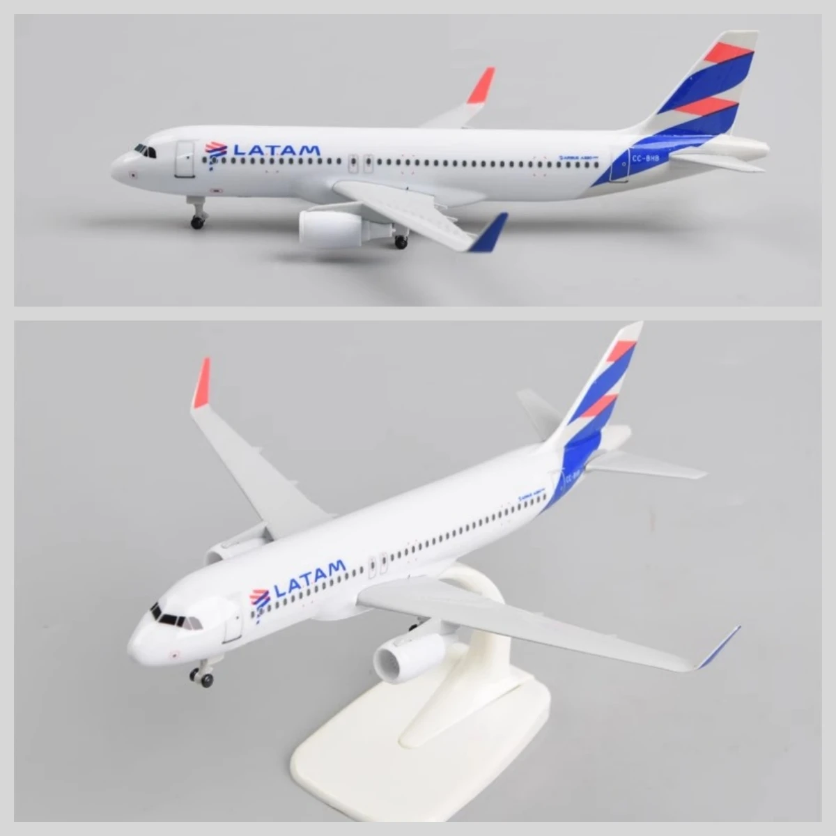 Scale 1:400 Airbus A320 LATAM Airlines Standard Edition Aircraft Model ...