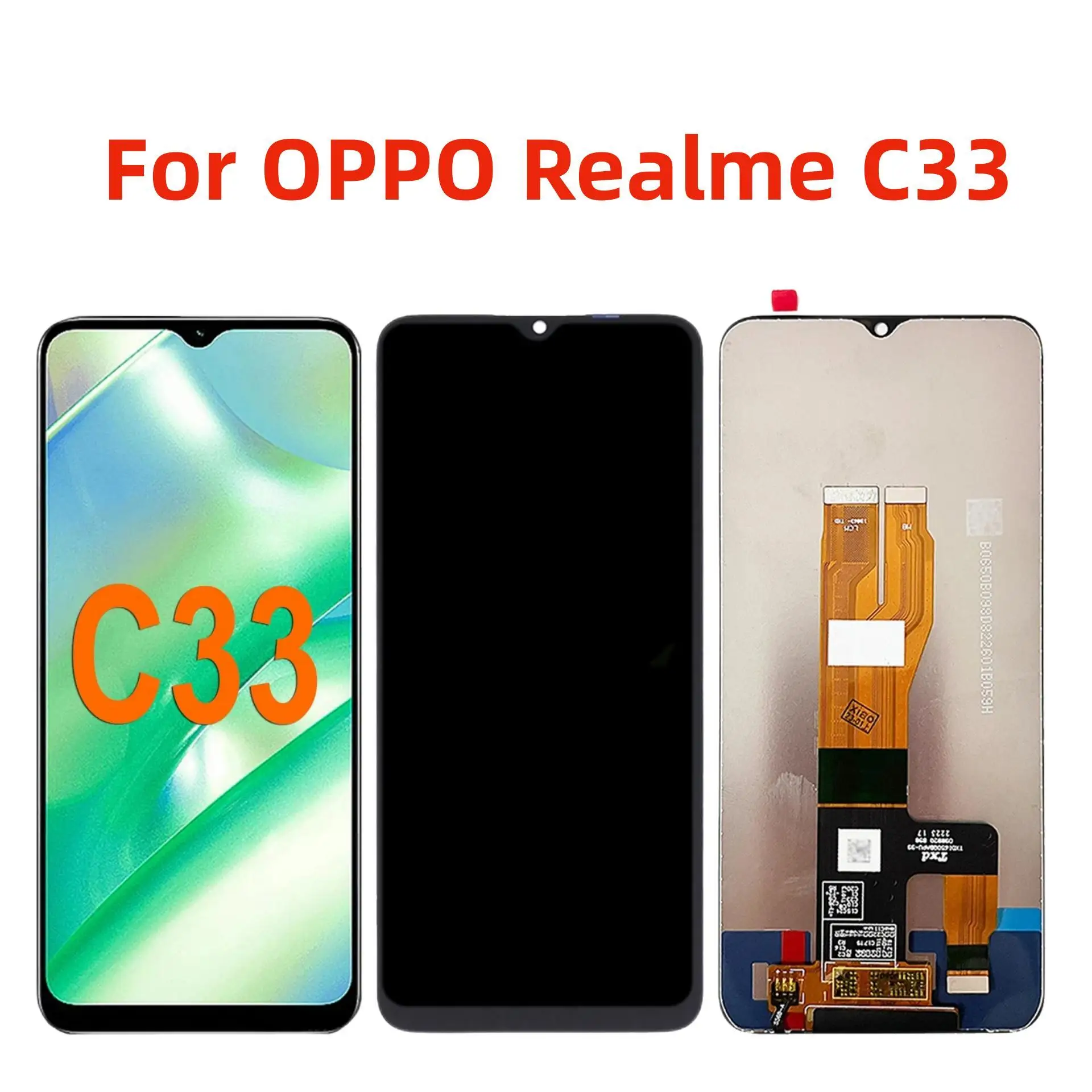 6-5-Original-For-OPPO-Realme-C33-RMX3624-LCD-Display-Touch-Screen ...