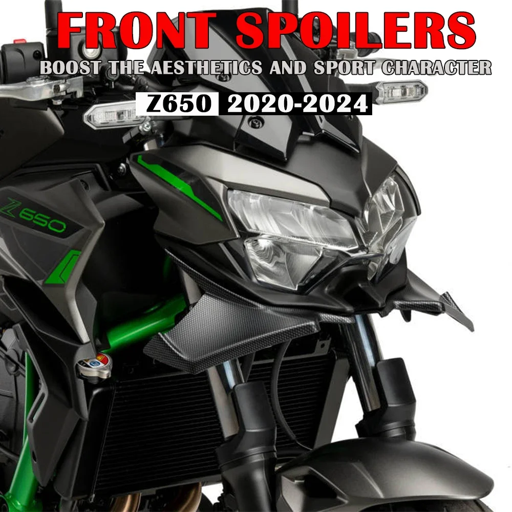 Motorcycle Sport Downforce Naked Front Spoilers Aerodynamic Wing ...