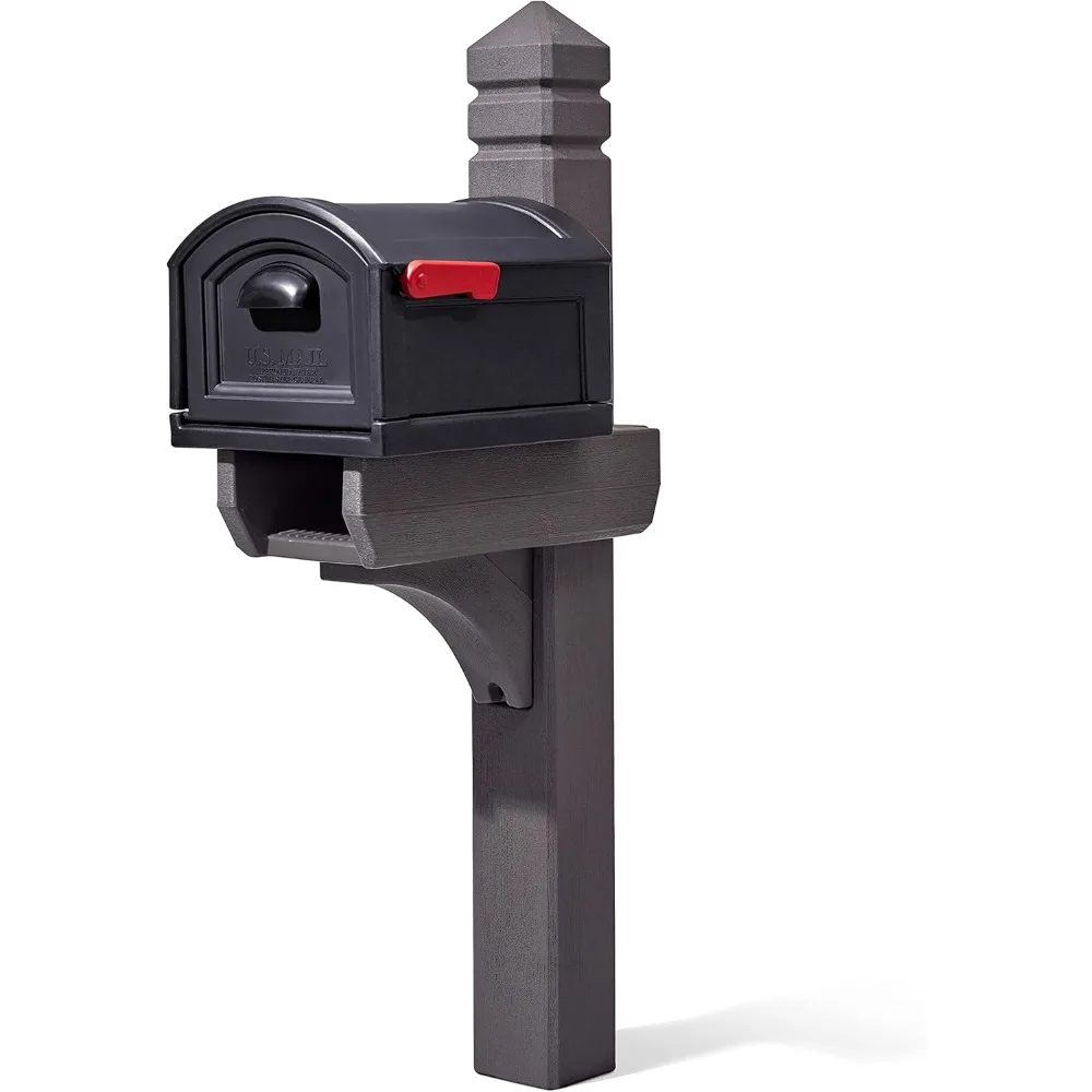 Lakewood-Extra-Large-Mailbox-and-Mailbox-Post-Kit-Easy-to-Install ...