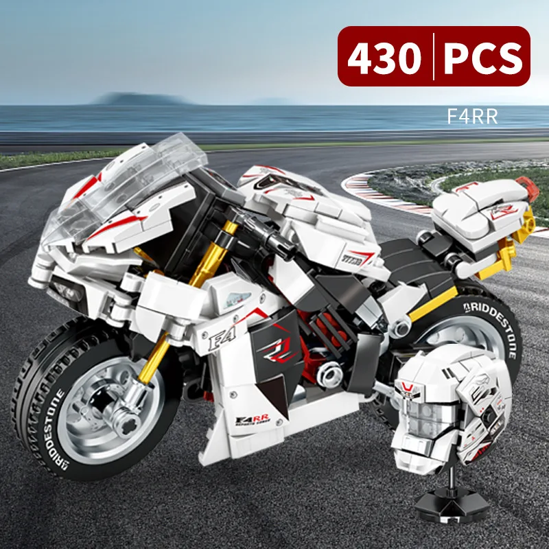 Technical-City-Speed-Racing-Motorcycle-Car-Model-Building-Block-MOC ...