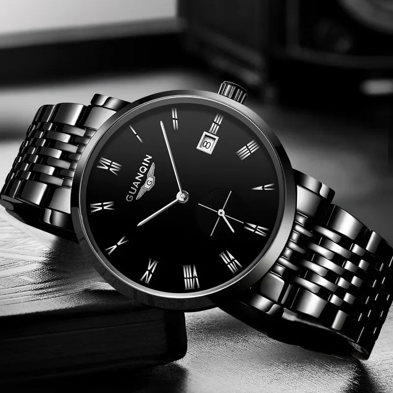 GUANQIN-Ultra-thin-Watches-Men-Sport-Fashion-Luxury-Bussiness-Calendar ...