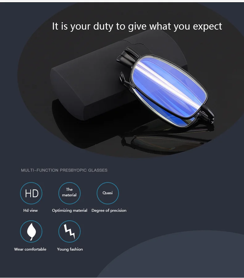 Lunettes de lecture ultra-minces pour hommes,portables,petites lunettes ...