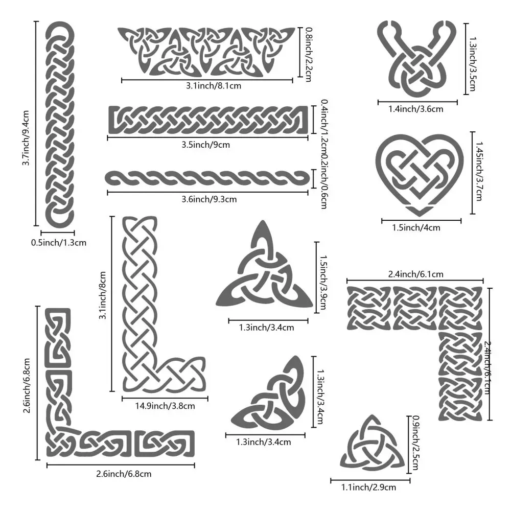 Celtic Knot Stencils