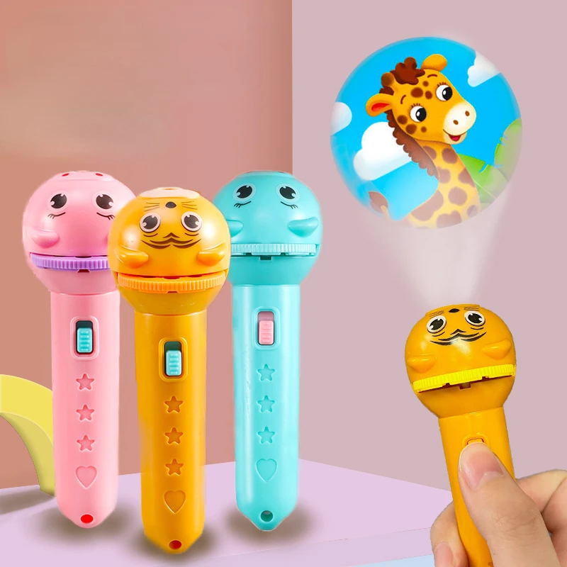 Childrens-projection-flashlight-light-emitting-toys-early-education ...