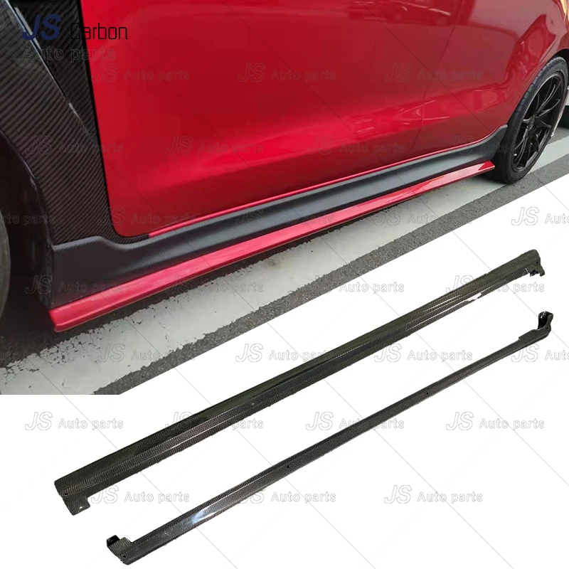 Suzuki swift sport zc33s fibra de carbono saia lateral pára choques ...