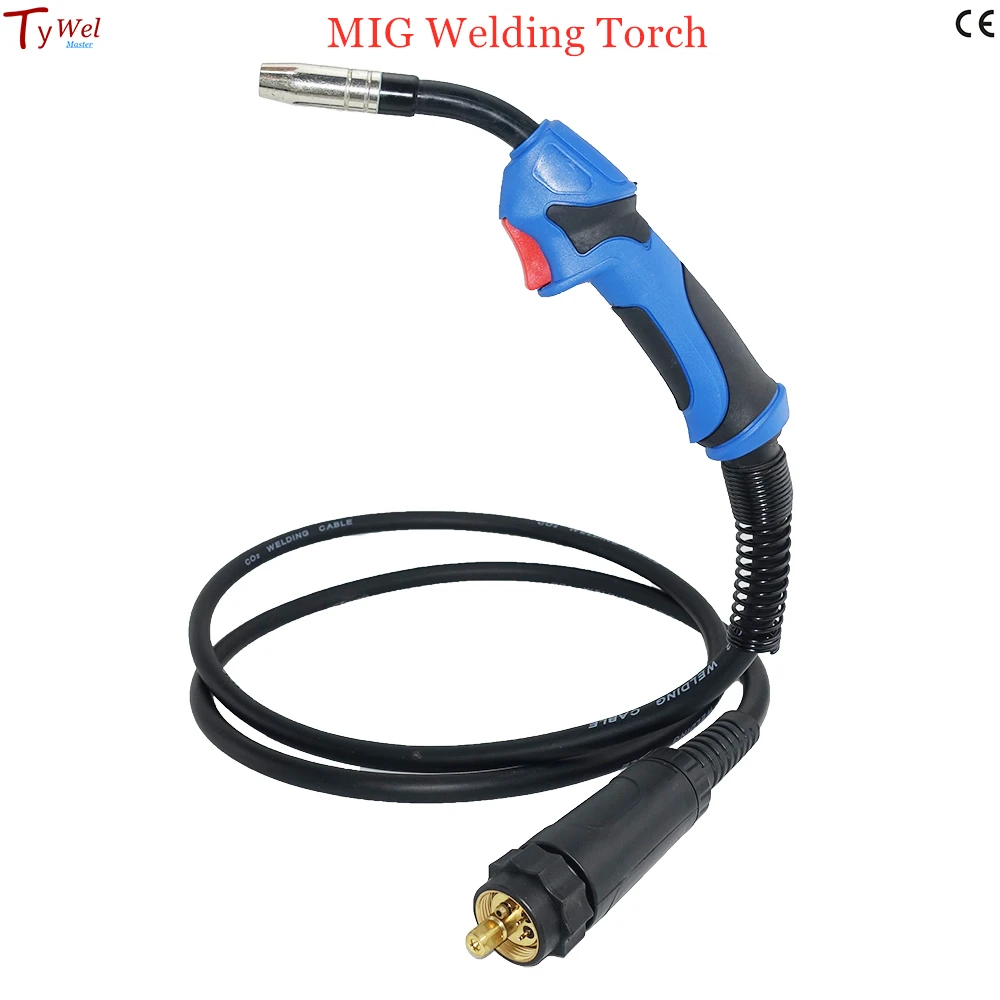 180A MIG Welding Torch 15AK Torch MAG Gun 3m(10ft) Air cooled Euro ...