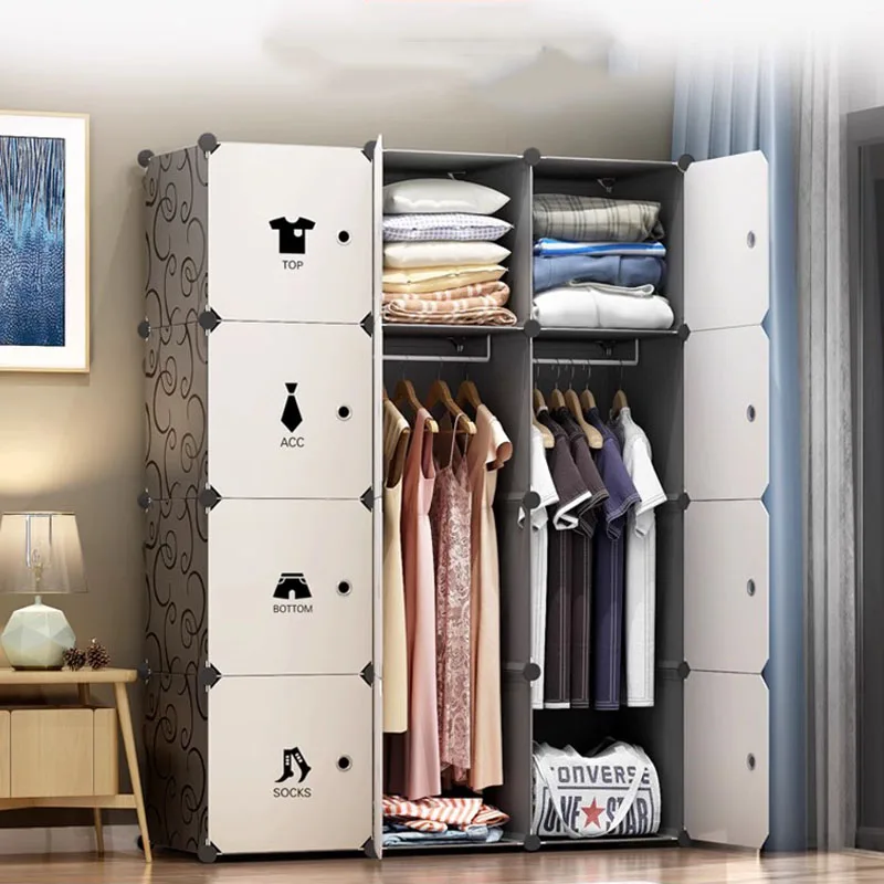 Minimalist-Modern-Wardrobe-Partitions-Storage-Portable-Closet-Clothes ...
