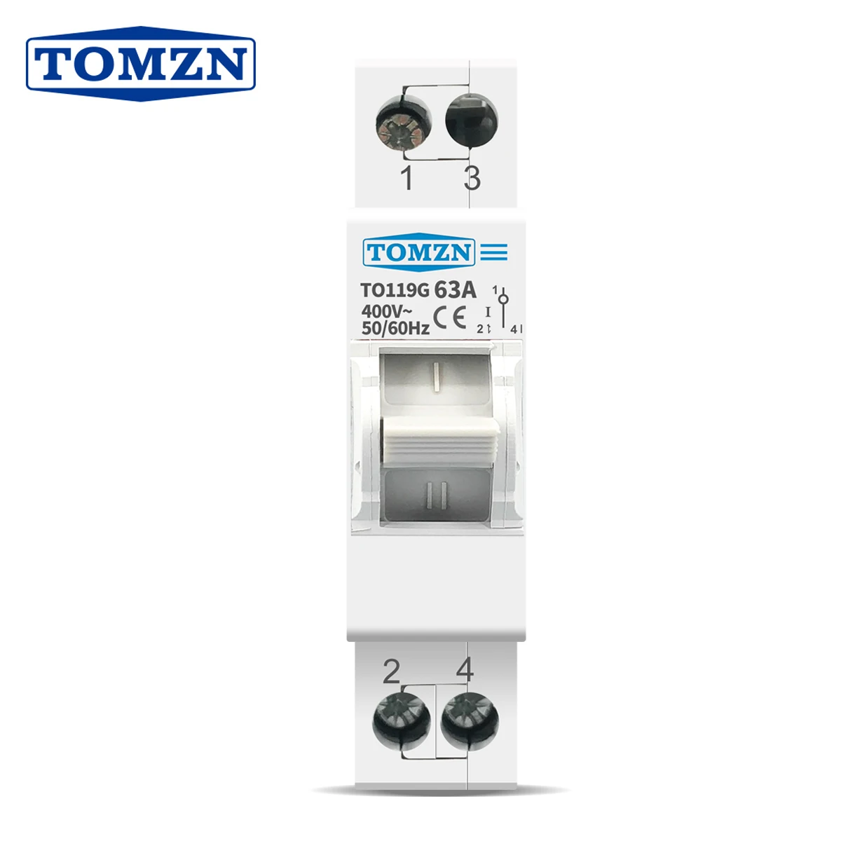 TOMZN-1P-63A-MTS-Dual-Power-Manual-Transfer-Isolating-Switch-Interlock ...
