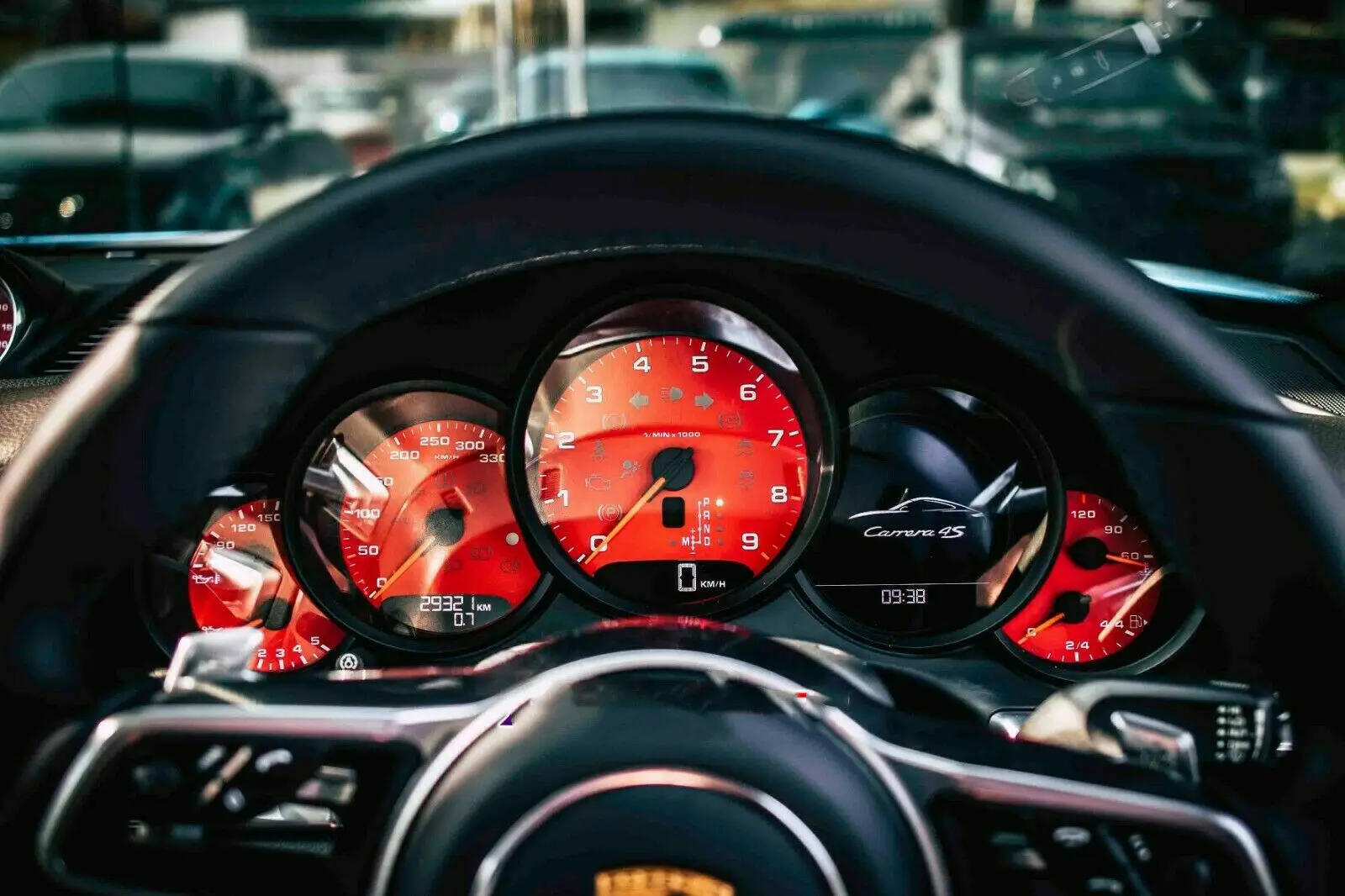 Speedo Gauge Face for Porsche 911 Carrera 991/Cayenne 958/Panamera 970 ...