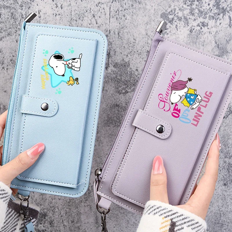Kawaii-Snoopy-Wallet-for-Women-s-PU-Leather-Coin-Purse-Woman-High ...