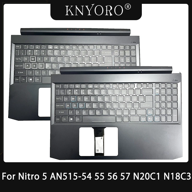 NEW-Laptop-Keyboard-For-ACER-Nitro-5-AN515-54-55-56-57-N20C1-N18C3 ...