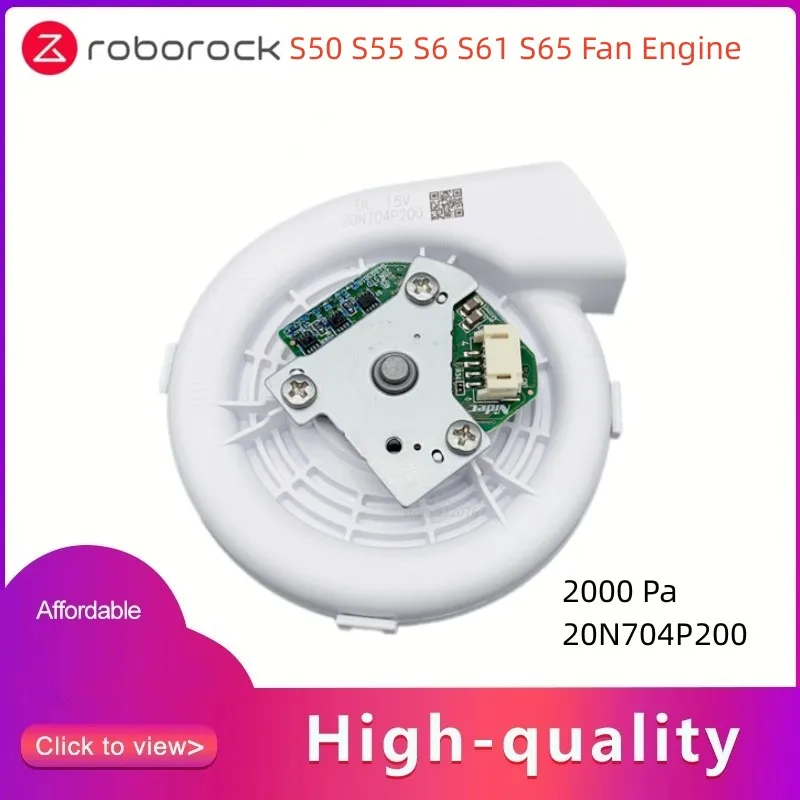 Original Roborock S50 Fan Engine Accessories for Roborock S5 MAX/S55/S6 ...