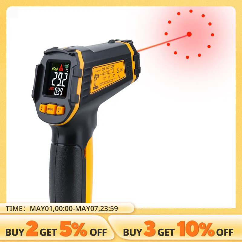 Digital-Infrared-Thermometer-Laser-Temperature-Meter-Non-contact ...