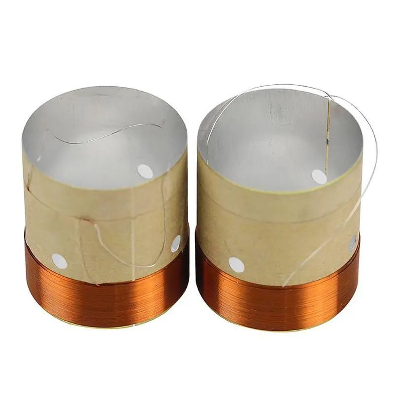 Bass-Voice-Coil-Round-Copper-Two-Layers-Aluminum-For-38-5MM-Speaker ...
