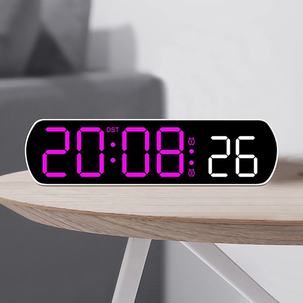Digital-Alarm-Clock-For-Bedroom-Large-Big-Numbers-Display-Desk-Clock ...