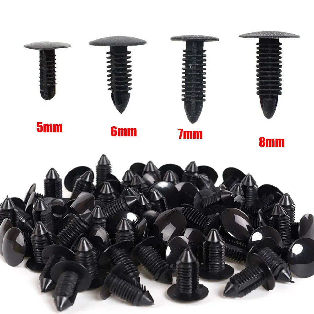 40PCS-Mix-Plastic-Rivet-Push-in-Clips-5mm-6mm-7mm-8mm-Car-Trunk-Roof ...