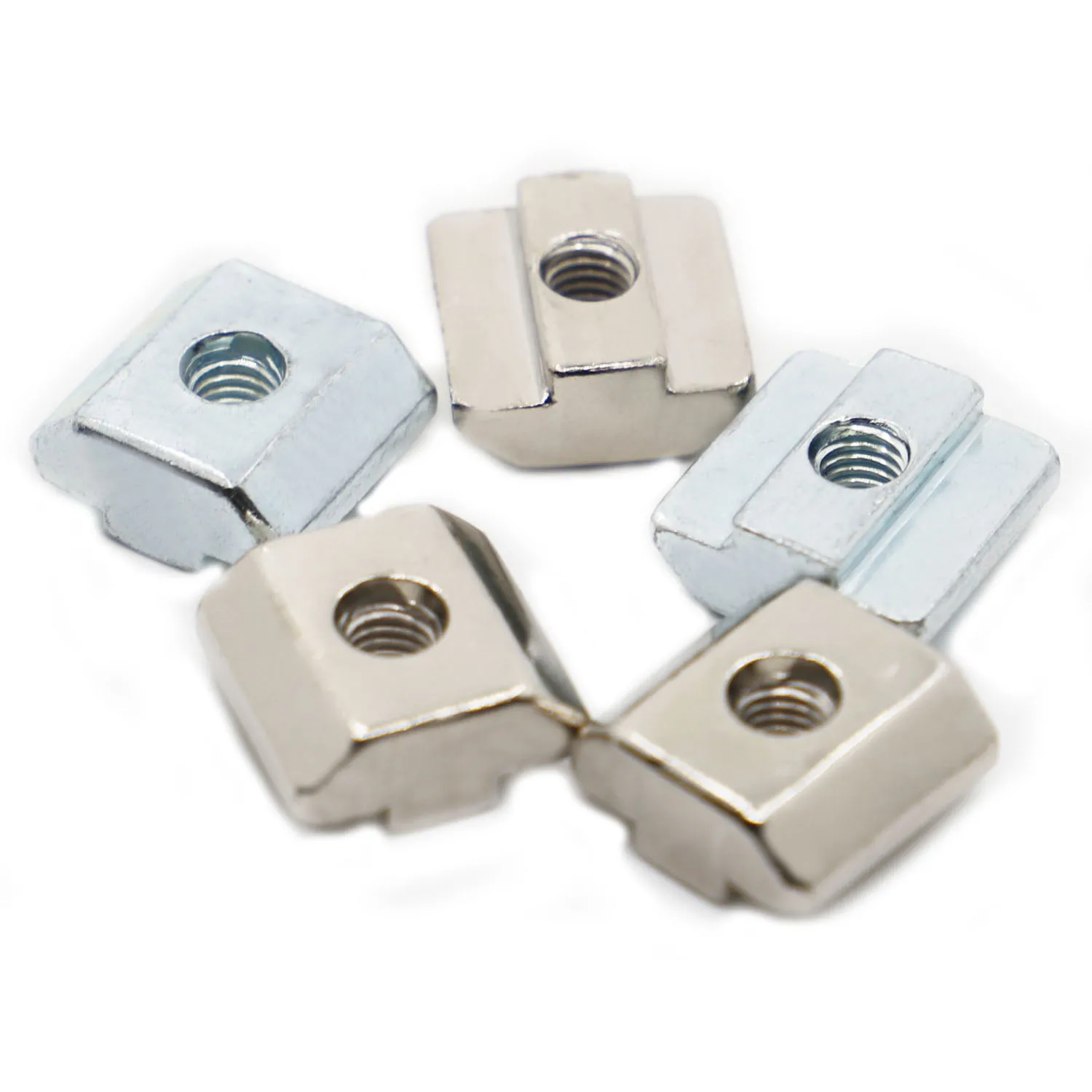 T Block Square Nut M3 M4 M5 M6 M8 T-Track Sliding Hammer Nut for 20 30 ...